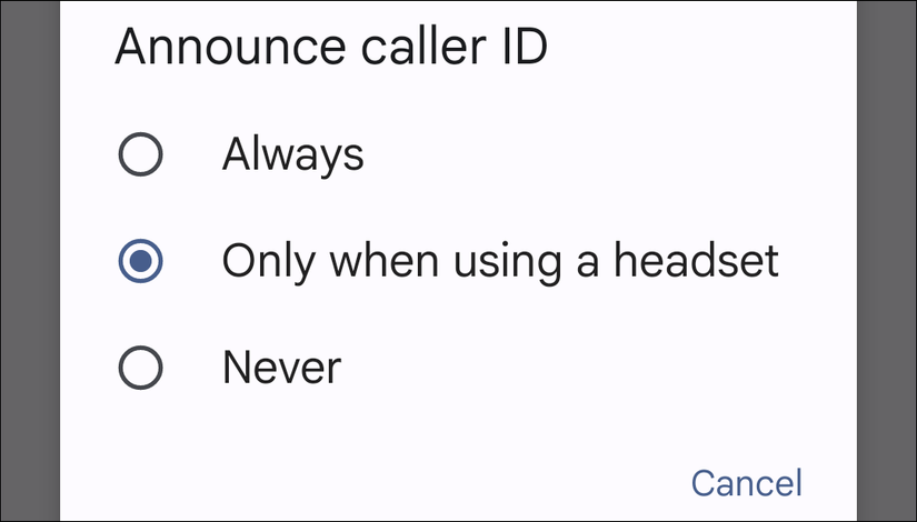 How to Hear Who's Calling Your Android Phone