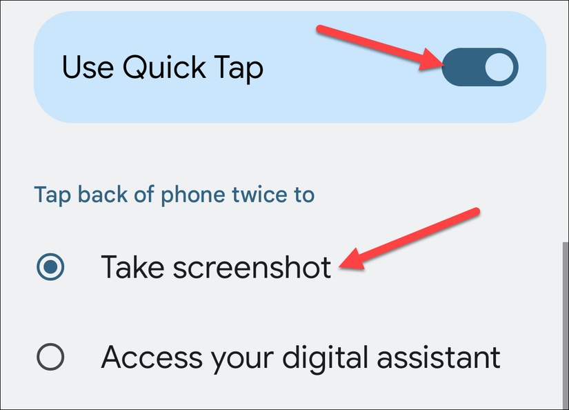 How to Perform Actions by Tapping the Back of Your Android Phone