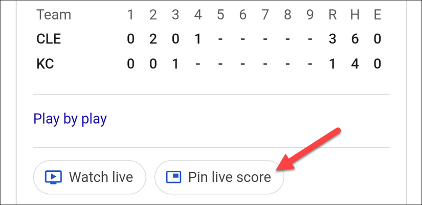 How to Pin Live Sports Scores to Your Android Home Screen