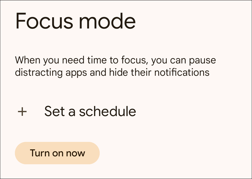 How to Use Focus Mode on Android