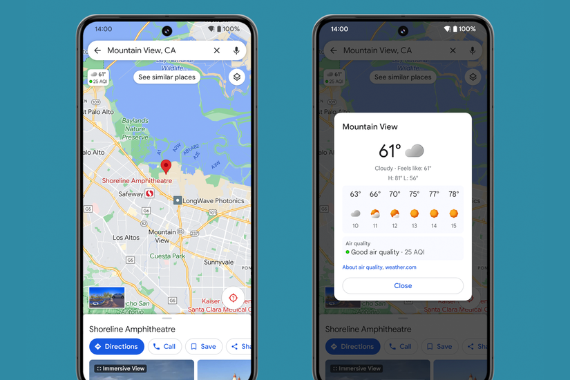 Google Maps Gains Real-Time Weather Data on Android