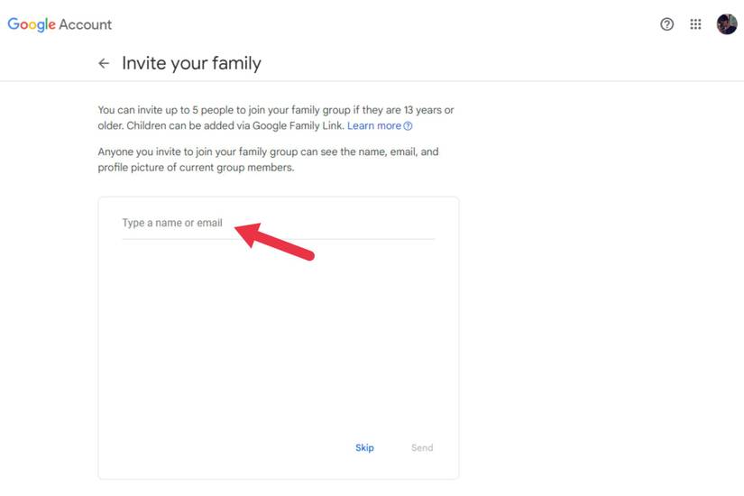 How to Share Google One Storage With Your Family
