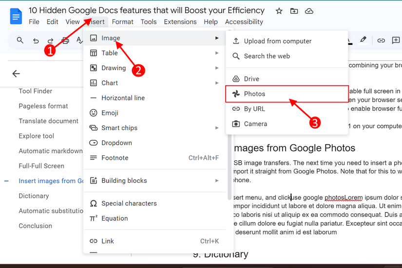 10 Hidden Google Docs Features That Will Boost Your Efficiency