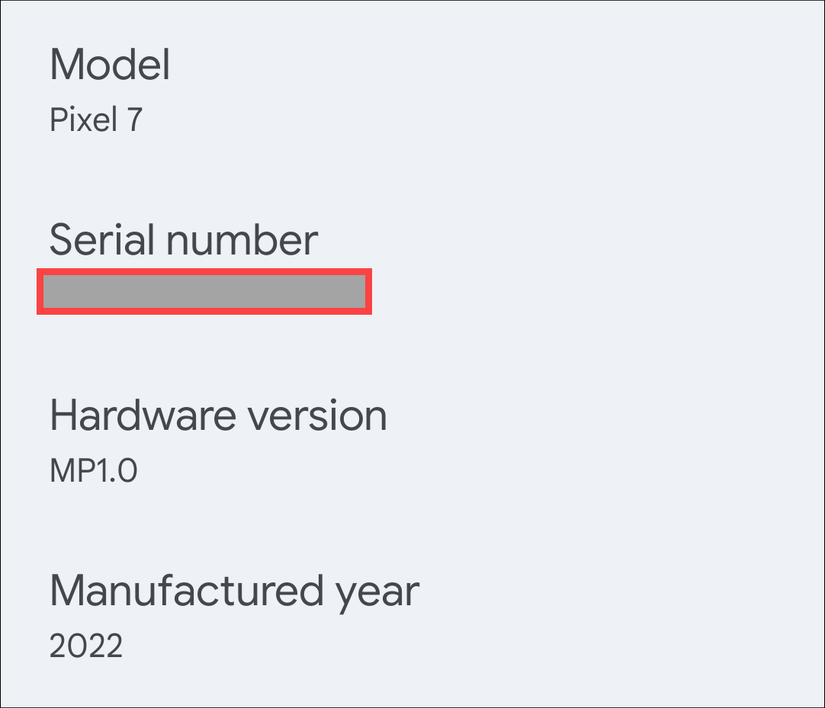 How to Find Your Android Device's Serial Number