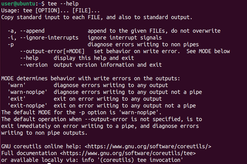 How to Use the tee Command on Linux