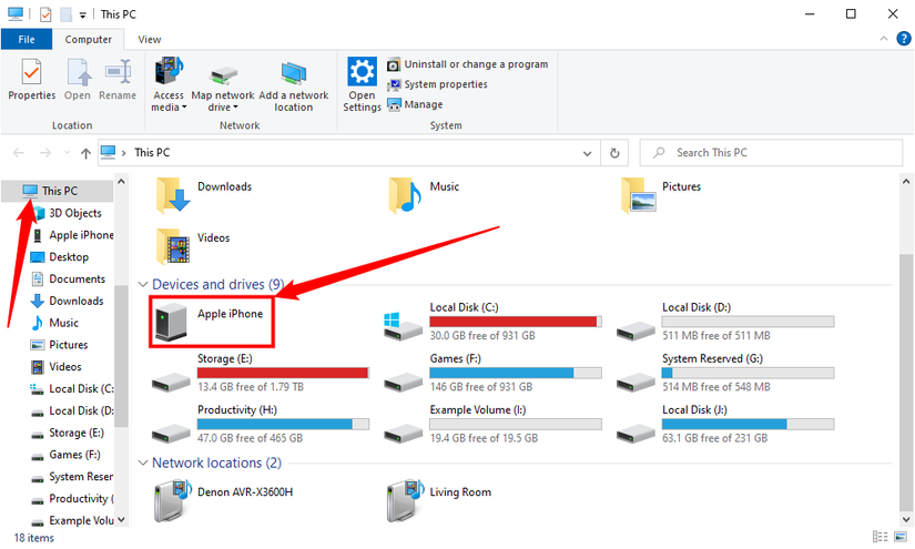 How to Transfer Photos From an iPhone to a PC