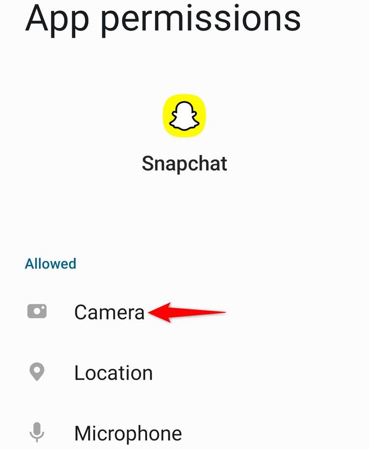 How to Allow Camera Access on Snapchat
