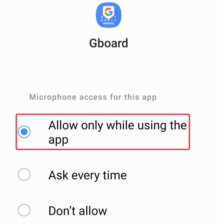 How to Fix "No Permission to Enable: Voice Typing" in Gboard