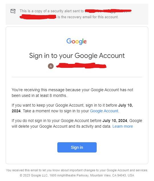Log Into Your Old Google Account Before It's Gone Forever