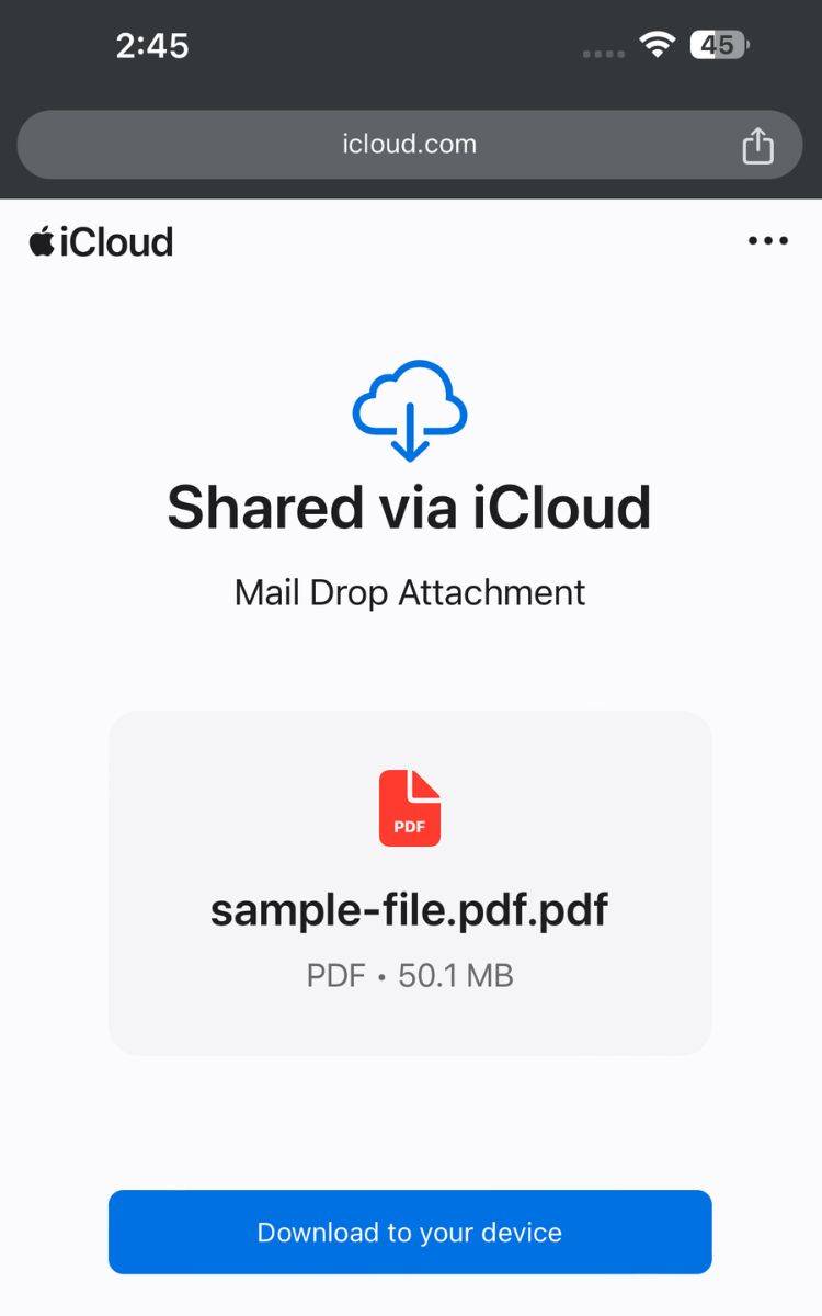 How to Send Large Files Using Mail Drop on iPhone, Mac, and PC