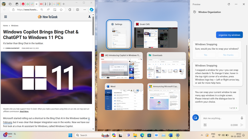 How to Enable & Use Windows Copilot, Microsoft's AI Companion