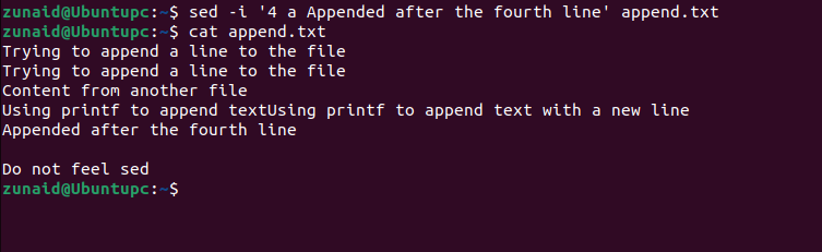 7 Ways to Append Text to a File on Linux