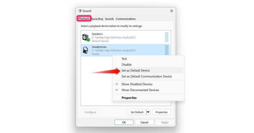 How to Fix Your Headphones Not Working on Windows 11
