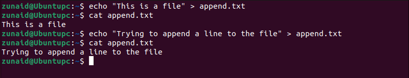 7 Ways to Append Text to a File on Linux