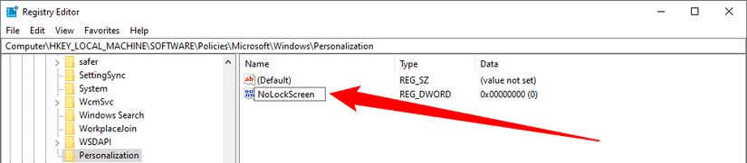 How to Disable the Lock Screen on Windows 10
