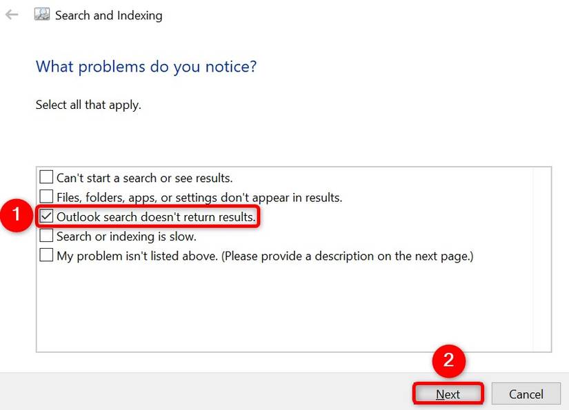 Outlook Search Isn't Working? Here's How to Fix It