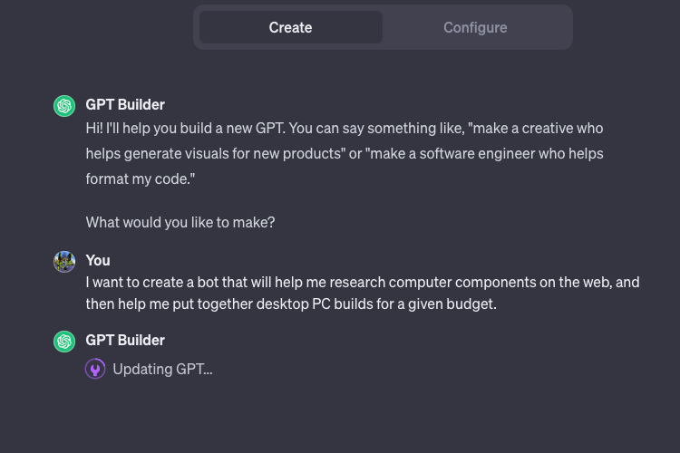 How to Make a Custom GPT Bot With the ChatGPT Plus Bot Builder