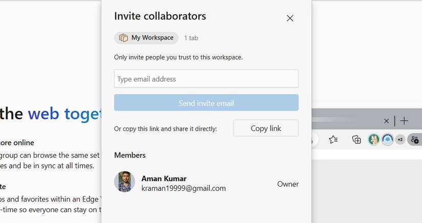 What Is Microsoft Edge Workspaces and How to Use It?