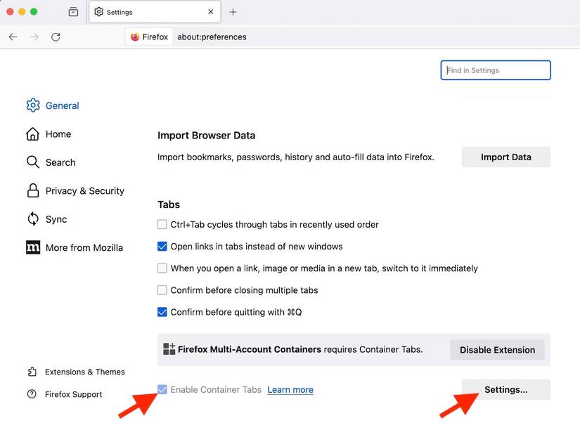 How to Improve Your Online Privacy With Firefox Multi-Account Containers