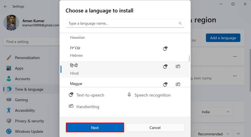 How to Change Your Keyboard Language on Windows 11