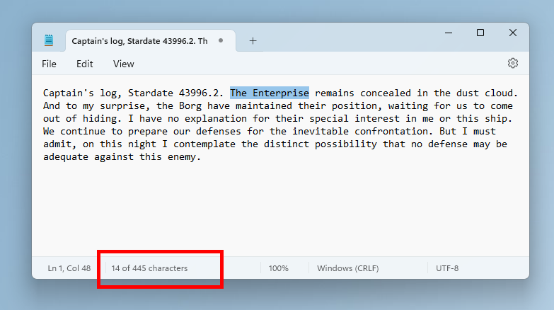 Notepad Is Getting More Features on Windows 11