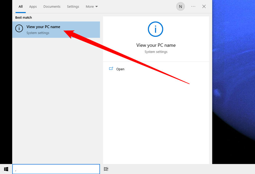 How to Find Your Computer Name in Windows 10