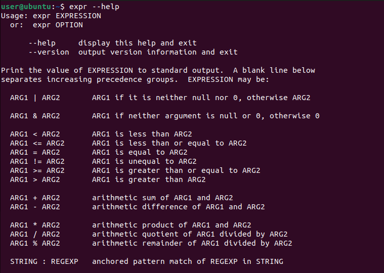 How to Evaluate Expressions in Linux With expr