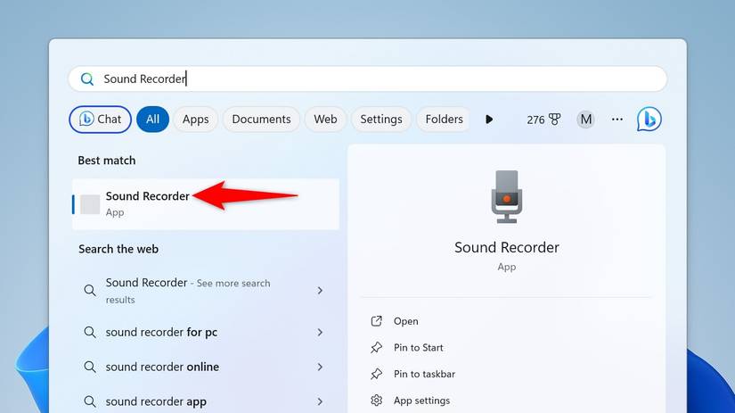 How to Record Audio on Windows 11