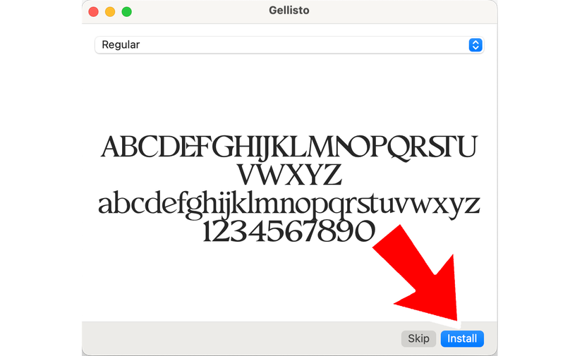 How to Install and Manage Your Fonts on Mac