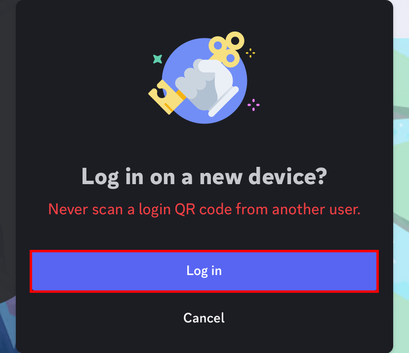 How to Log In to Discord With a QR Code