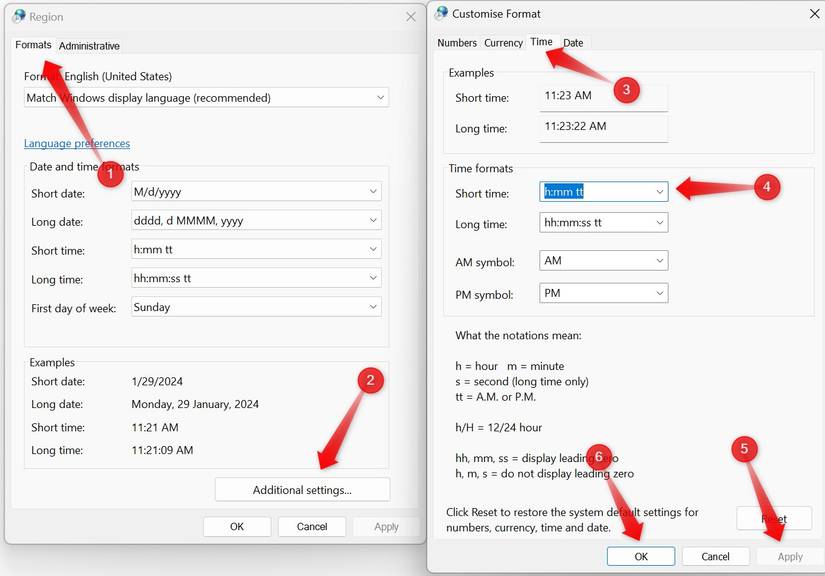 How to Change the Date and Time Format in Windows 11