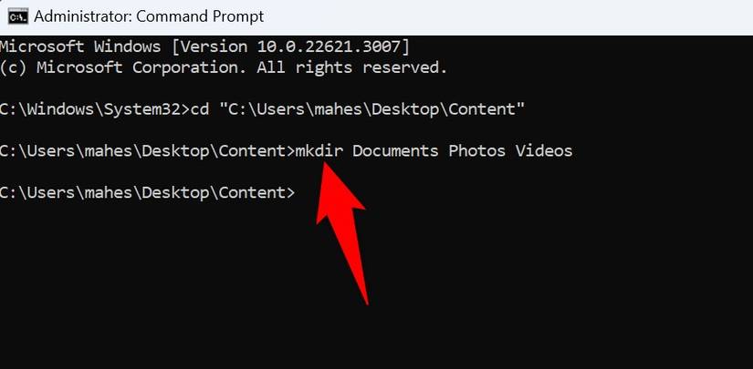 How to Create Folders and Files From Windows Command Prompt