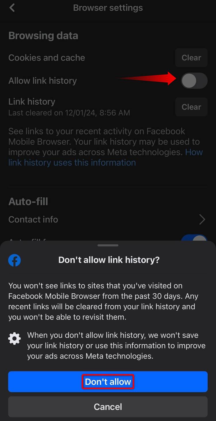 How to See a History of Links You’ve Visited on Facebook