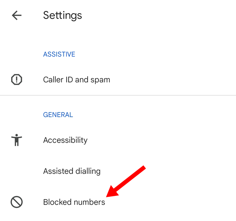 How to See Blocked Numbers on Android