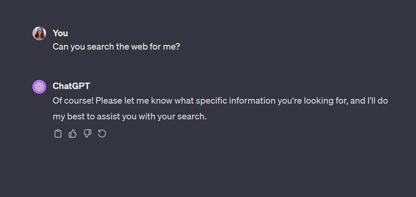 How to Search the Web With ChatGPT