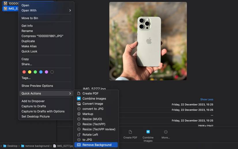 How to Quickly Remove the Background From Images on iPhone or Mac