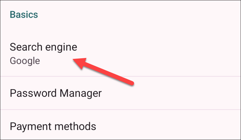 How to Change the Default Search Engine on Android