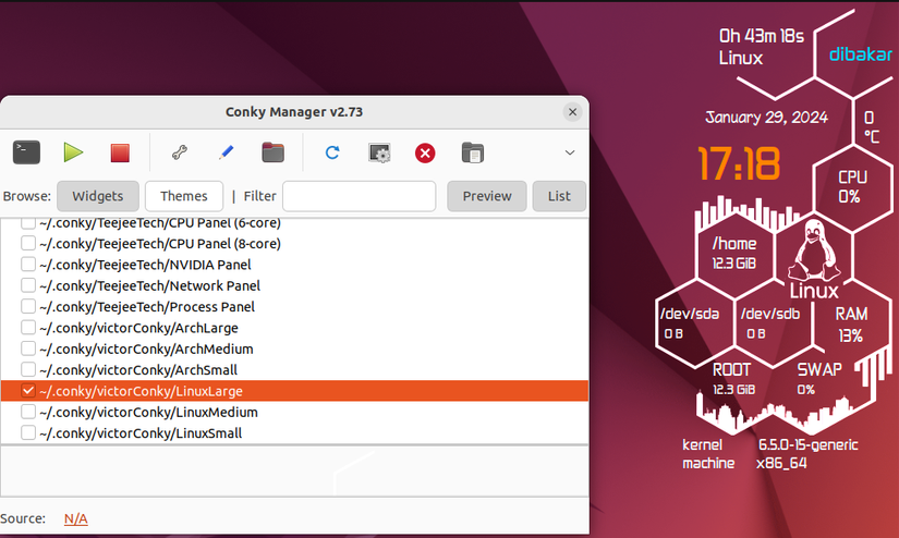 What Is Conky, and How Can It Make Your Linux Desktop Look Amazing?