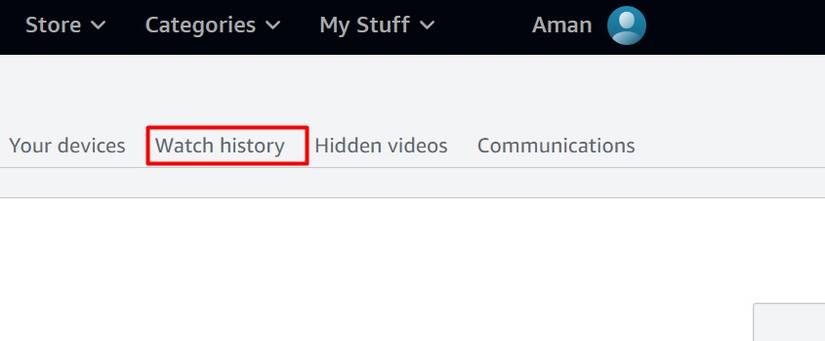 How to Delete Amazon Prime Watch History