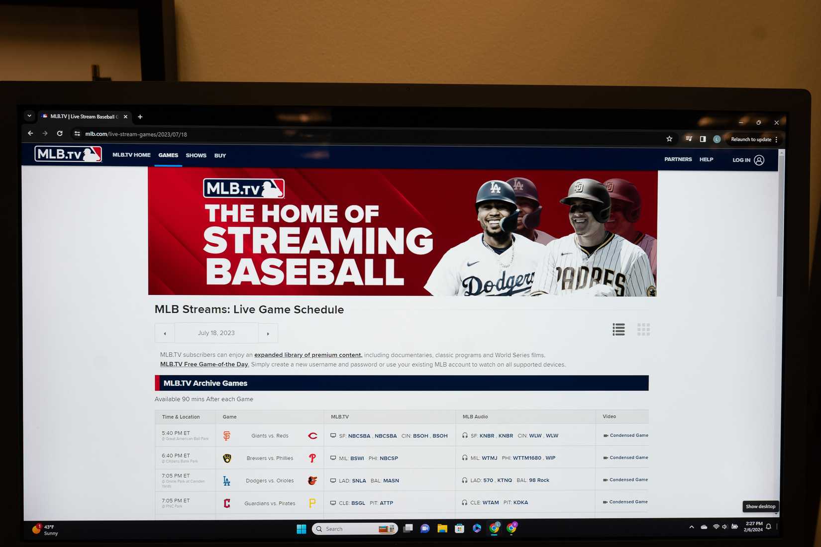 The Best Streaming Services for Live Sports in 2024