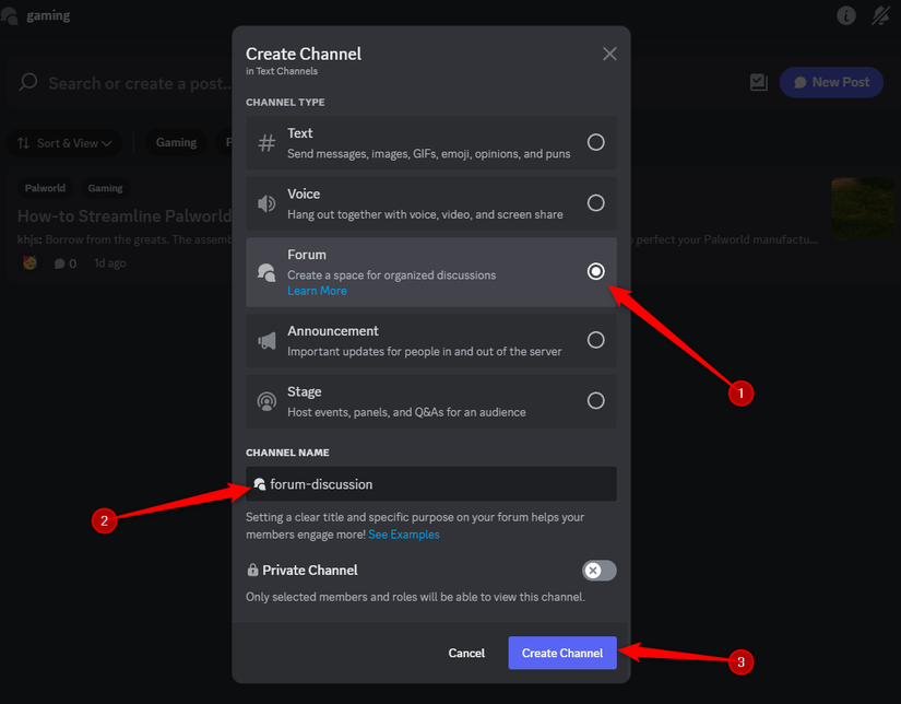 How to Create a Forum Channel on Discord