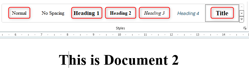 How to Copy Styles Between Word Documents