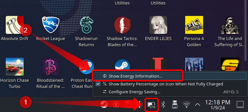 How to Check Battery Health and Levels on a Steam Deck