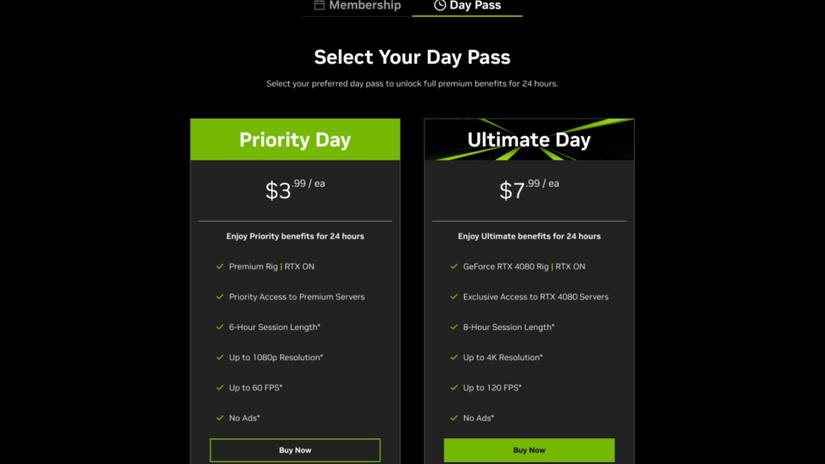 GeForce Now Day Passes Give You a New Way to Game