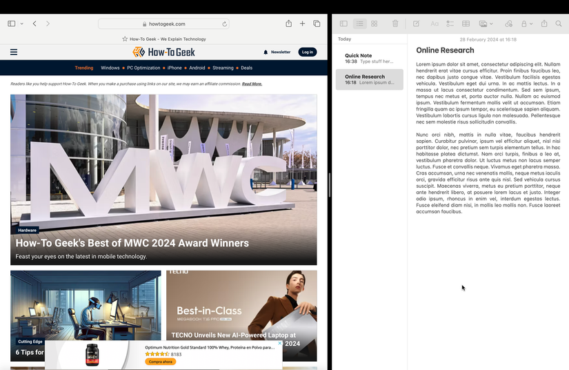 Use These Built-in Tools to Make Your Mac Windows More Organized