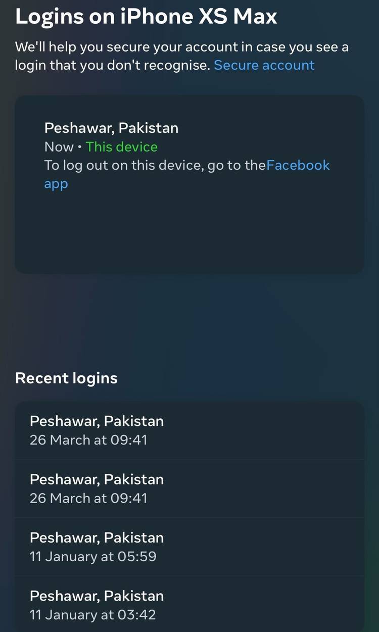 How to See Other Devices Logged Into Your Facebook Account