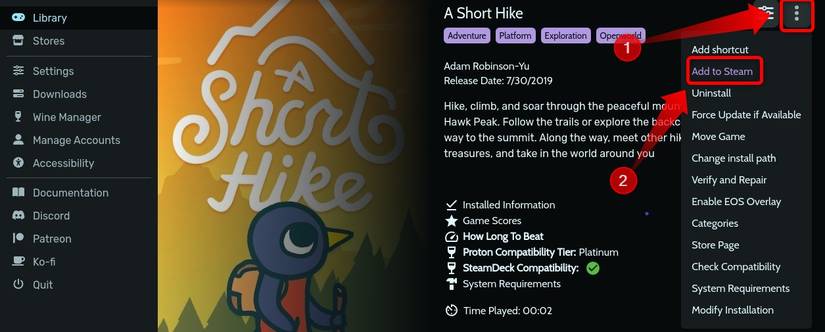 How to Install and Play Epic Games on a Steam Deck
