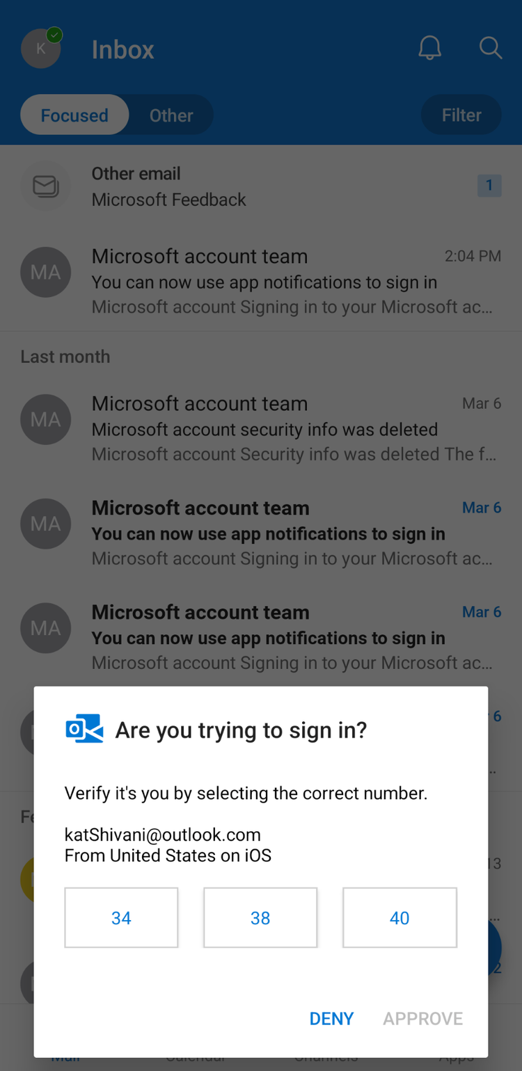 Microsoft Outlook for Android Is Now a 2FA App