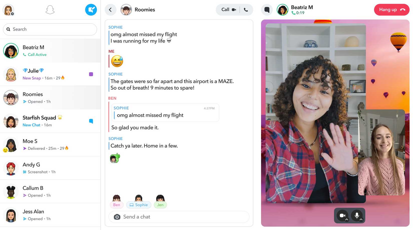 Using Snapchat on the Web Shines for Chatting and Keeping Your Streak