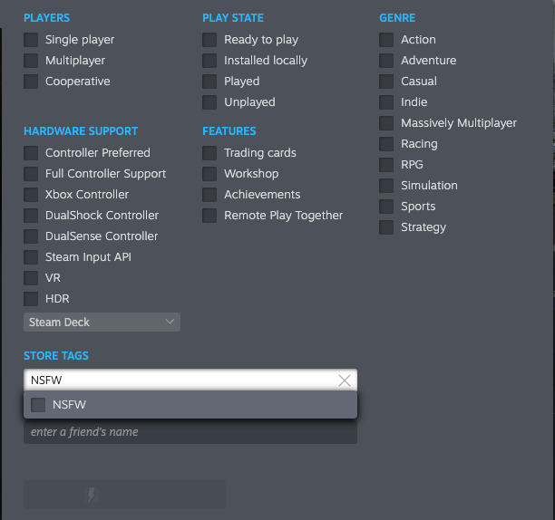 How to Hide Games From Your Steam Family Sharing List